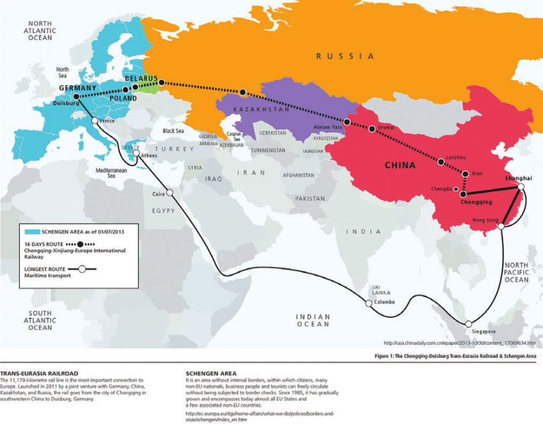 O sucesso impressionante da ferrovia que conecta China e Europa - O ...